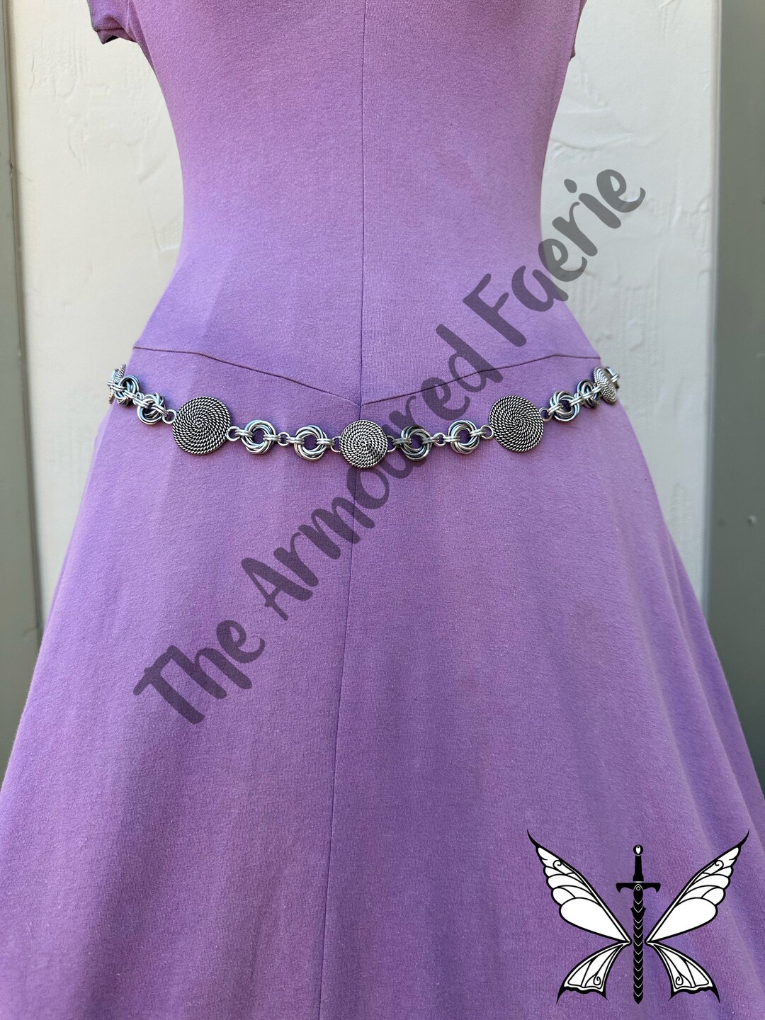 Silver Swirls Hip Belt - Etsy