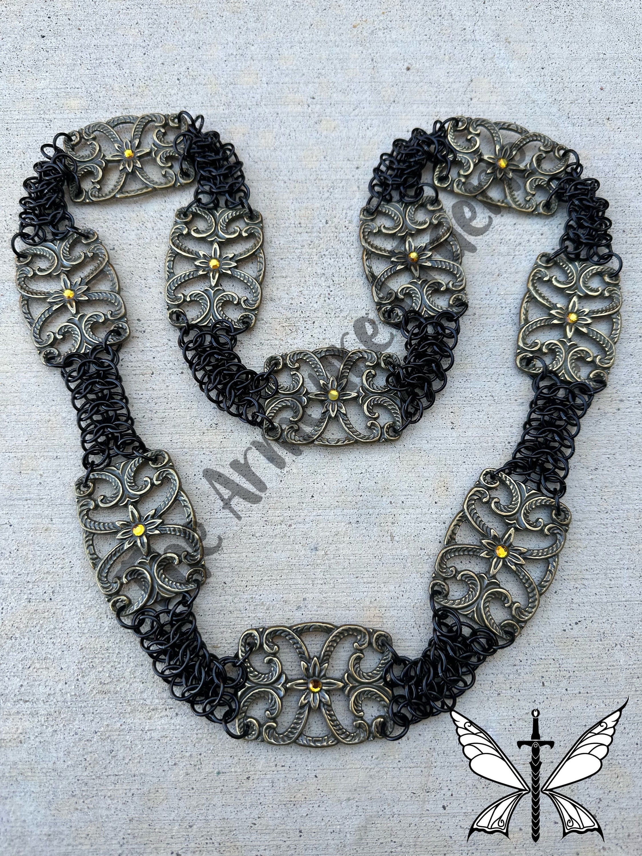 Black and Amber Chain of Office - Etsy