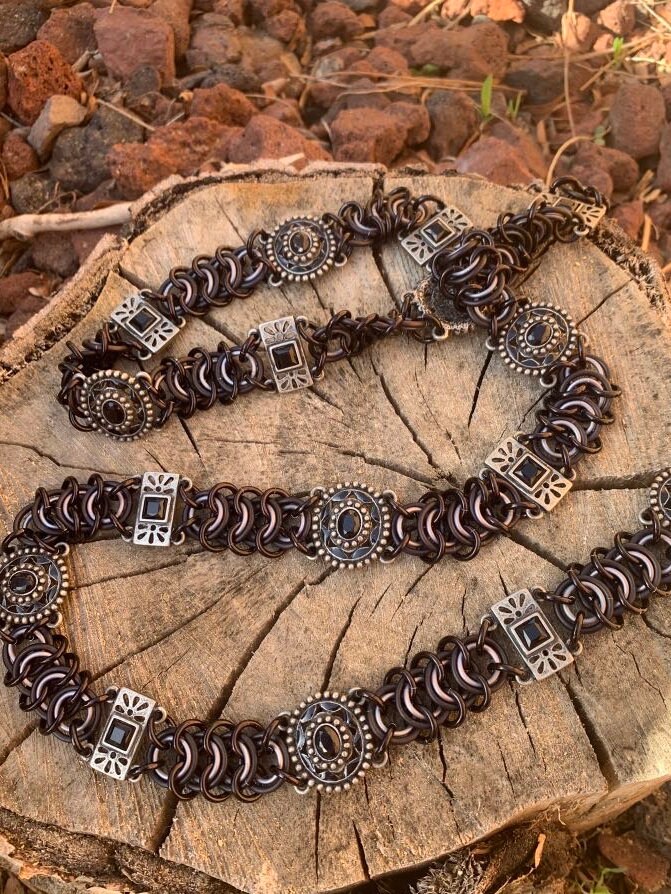 Matte Black and Gray Chain of Office - Etsy