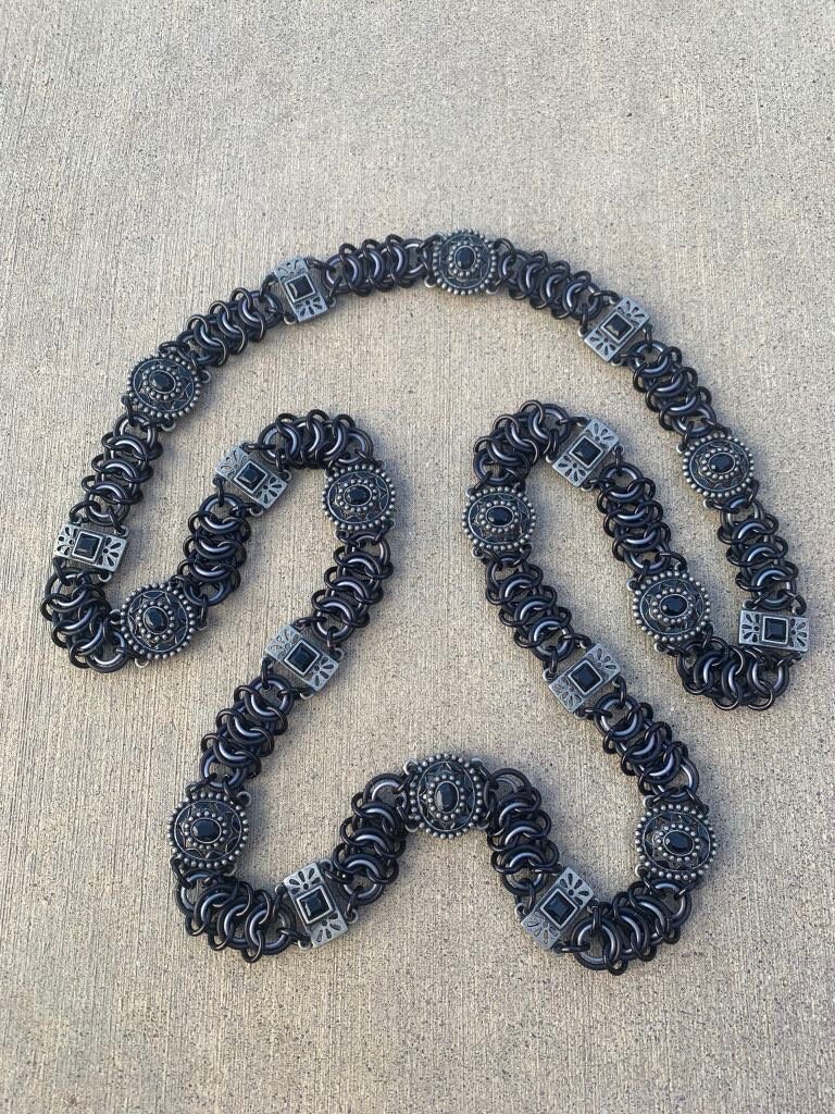 Matte Black and Gray Chain of Office - Etsy