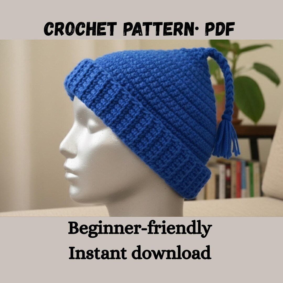 Crochet Pattern Ice Melt Hat PDF | Ice Out Beanie Pattern | Pixie Hat ...