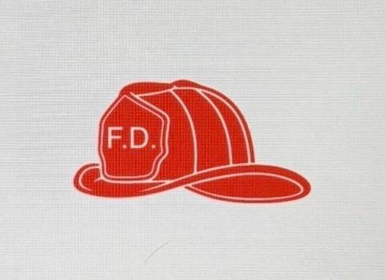 Custom Firefighter Helmet Decal | Reflective Station Pride Sticker - Etsy
