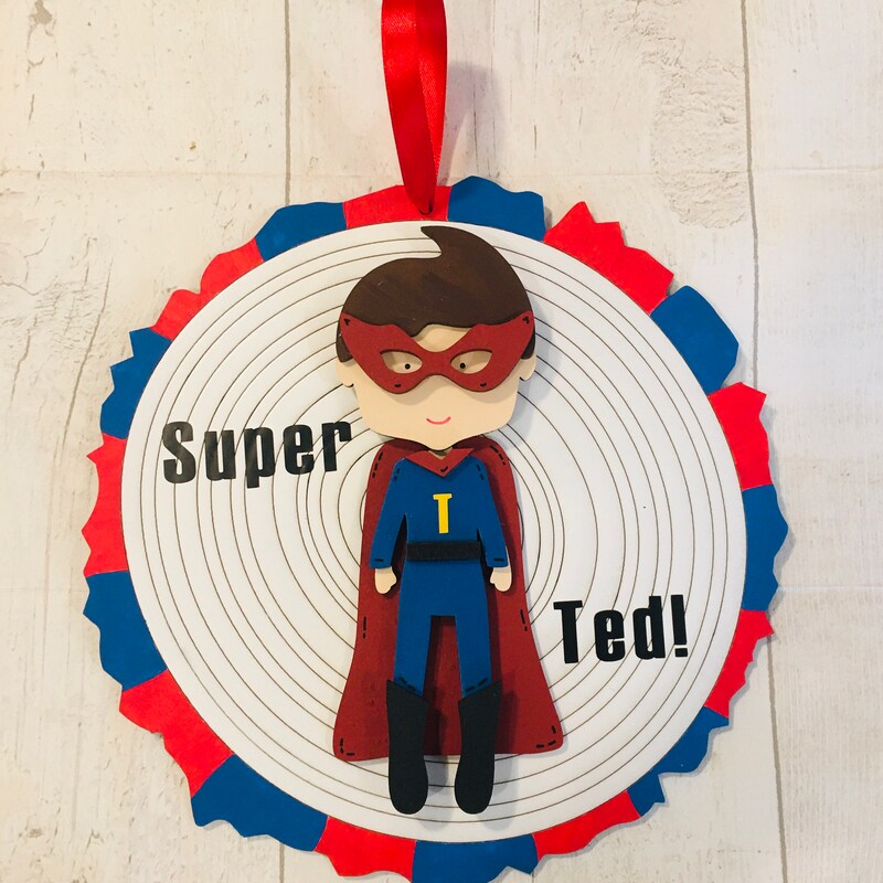 Superhero Door Sign - Etsy