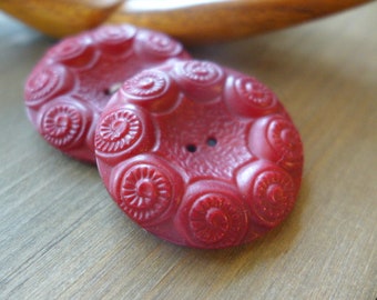 Red Coat Buttons - Etsy