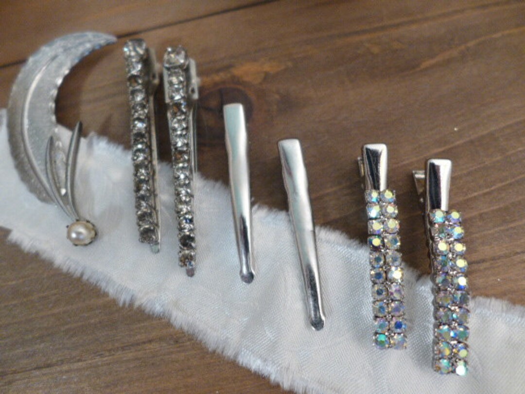 Vintage Hair Clips Lot - Etsy