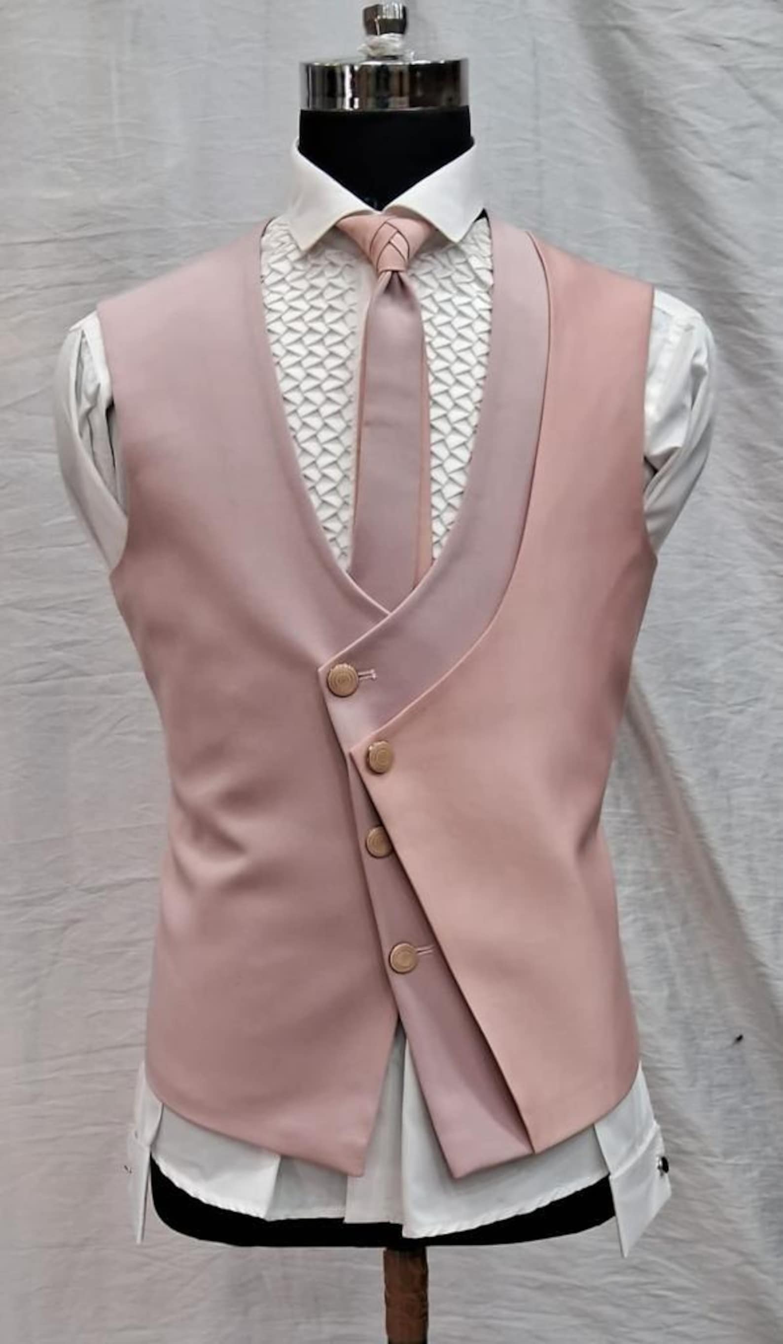 Peach Suit for Men - Embroidery Blazer Tuxedo - Rhinestone Jacket for ...