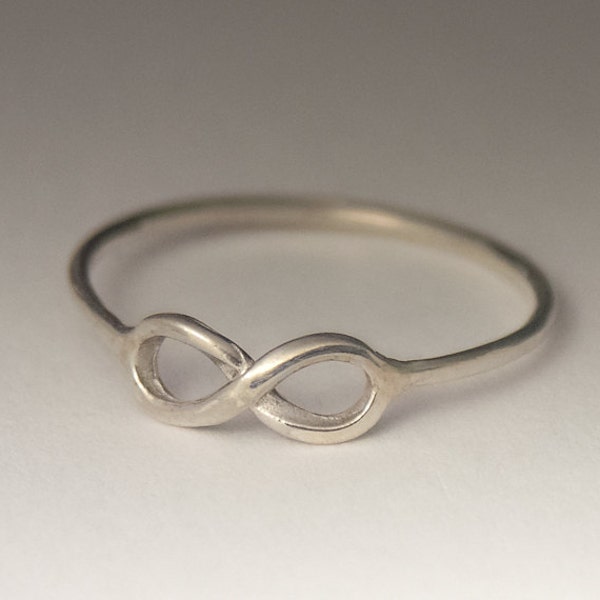Double Infinity Ring - Etsy