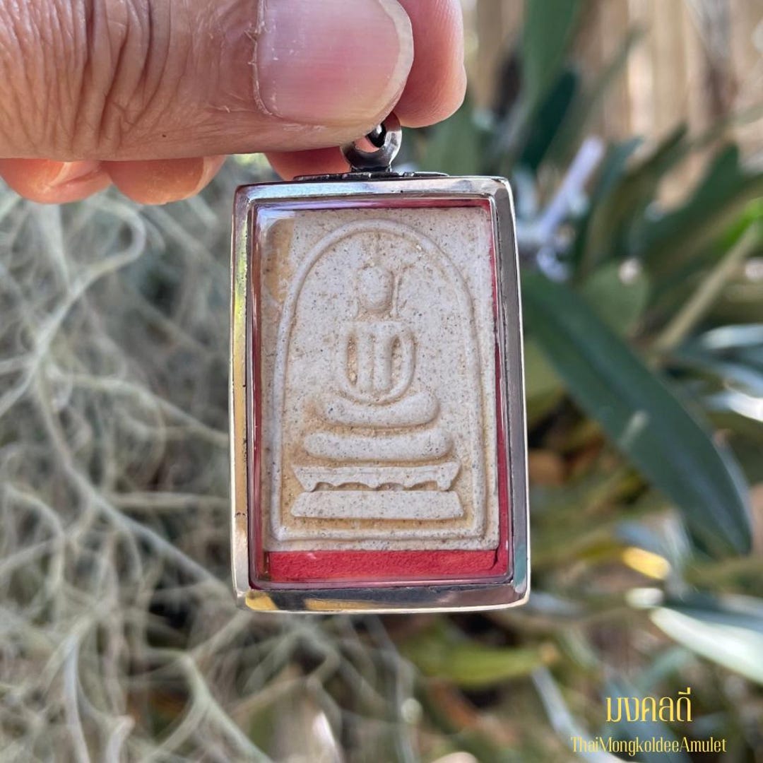 Authentic Thai Phra Somdej Amulet – Luang Phor Kasem, Holy Powder, 1 ...
