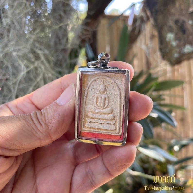 Authentic Thai Phra Somdej Amulet – Luang Phor Kasem, Holy Powder, 1 ...