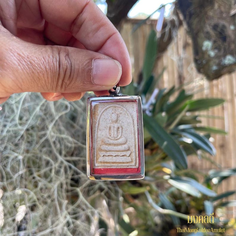 Authentic Thai Phra Somdej Amulet – Luang Phor Kasem, Holy Powder, 1 ...