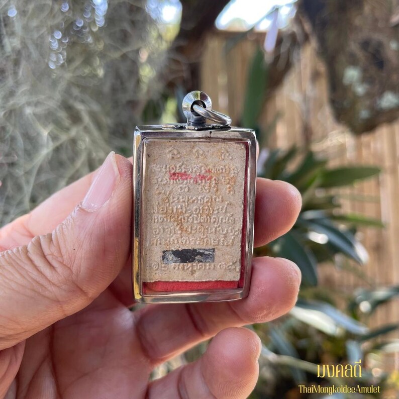 Authentic Thai Phra Somdej Amulet – Luang Phor Kasem, Holy Powder, 1 ...