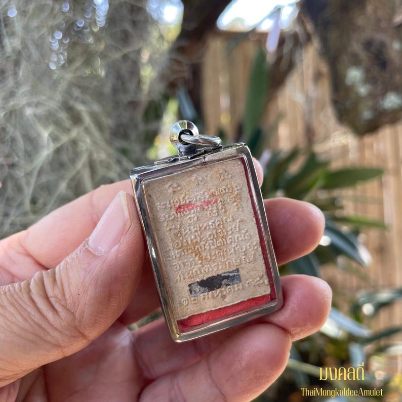 Authentic Thai Phra Somdej Amulet – Luang Phor Kasem, Holy Powder, 1 ...