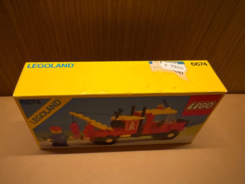 MISB Vintage LEGO 6674 Crane Truck (1988) - Factory Sealed Mint ...