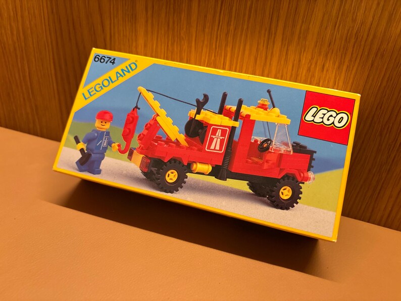 MISB Vintage LEGO 6674 Crane Truck (1988) - Factory Sealed Mint ...