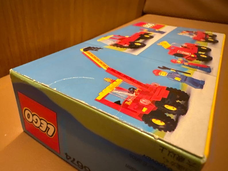 MISB Vintage LEGO 6674 Crane Truck (1988) - Factory Sealed Mint ...