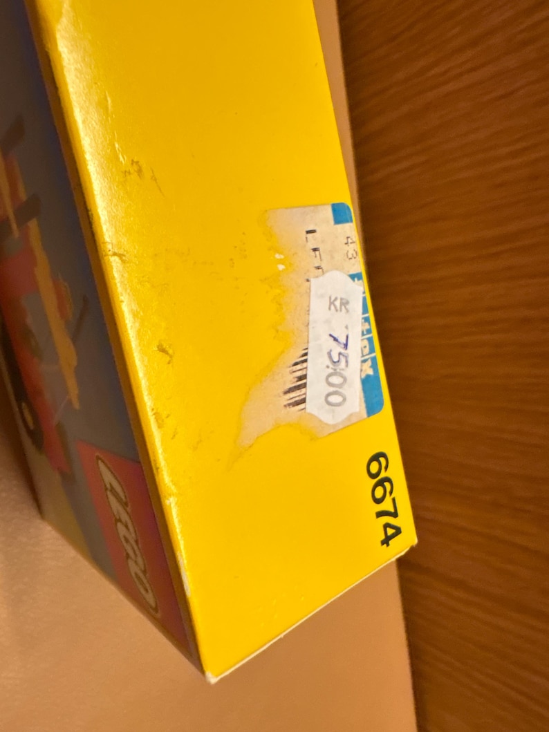 MISB Vintage LEGO 6674 Crane Truck (1988) - Factory Sealed Mint ...