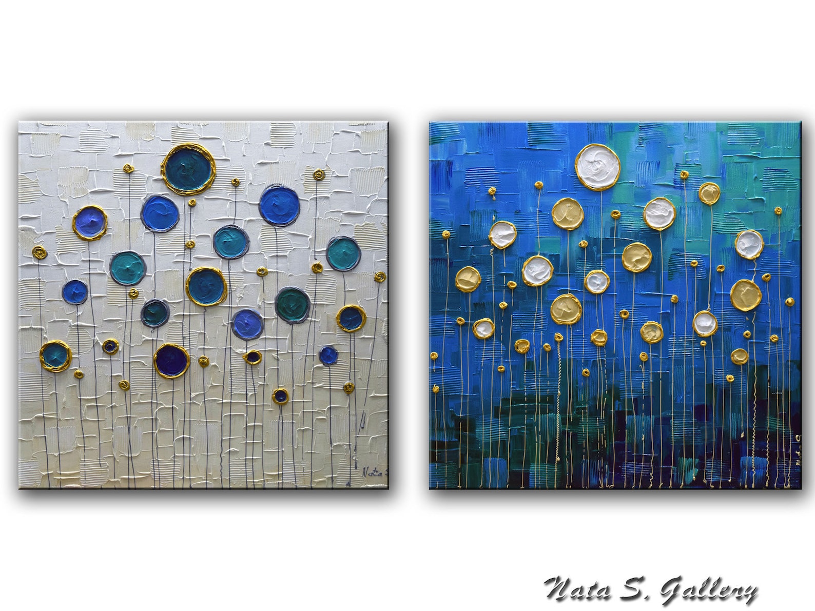 Large Abstract Textured Painting Ready to Hang Artwork - Etsy