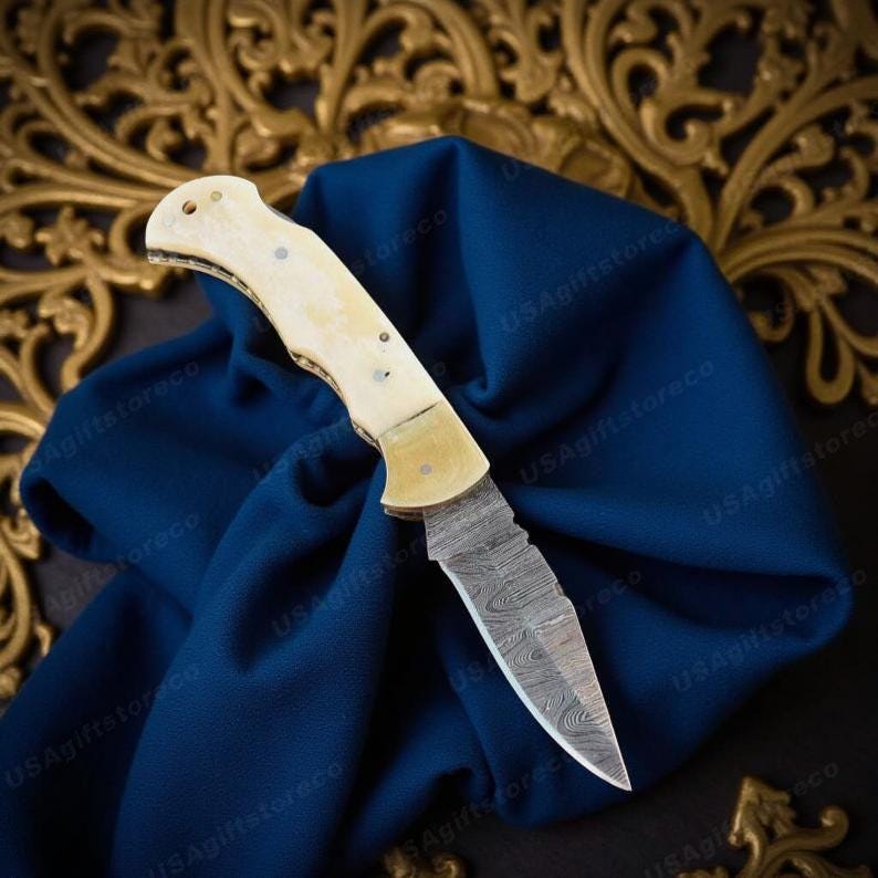 Hand Forged Damascus Steel Crusader Sword With Scabbard - Etsy