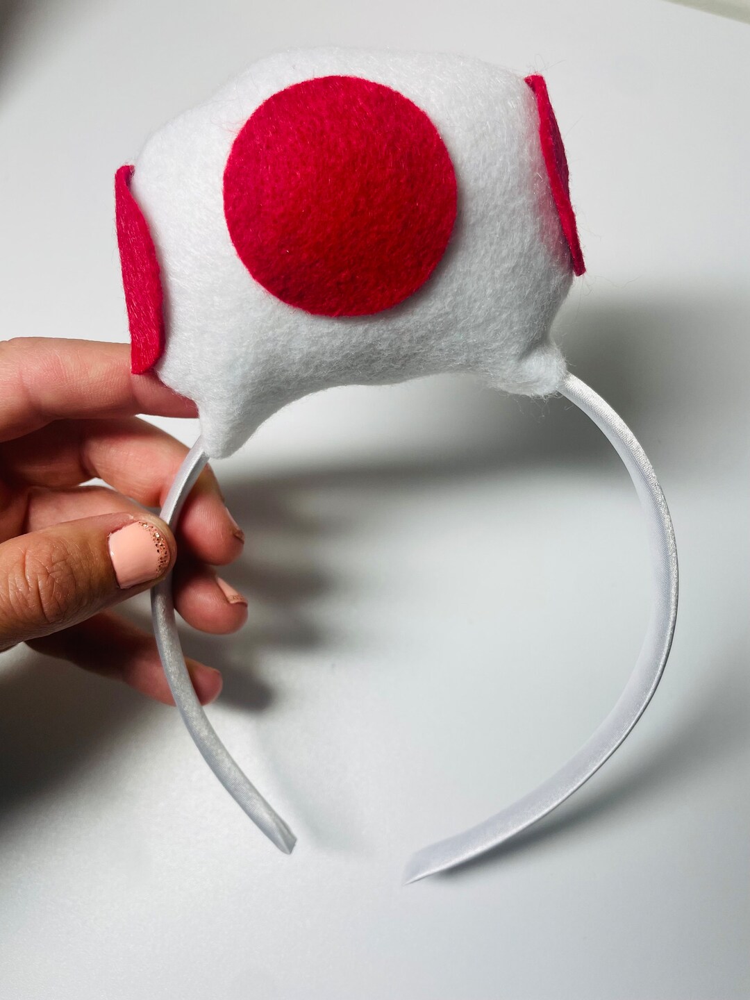 Toadstool Headband / Toad or Toadette Costume / Mushroom - Etsy