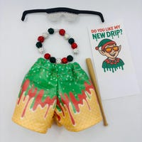 Chicago Football Elf Sweater Holiday Christmas Elf Sweater, Holiday ...