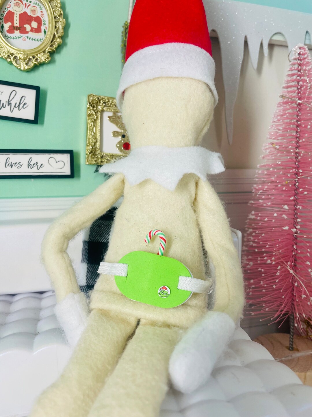 Elf Grinch Fanny Pack Belt Bag // Basic Grinch Belt Bag // Elf - Etsy