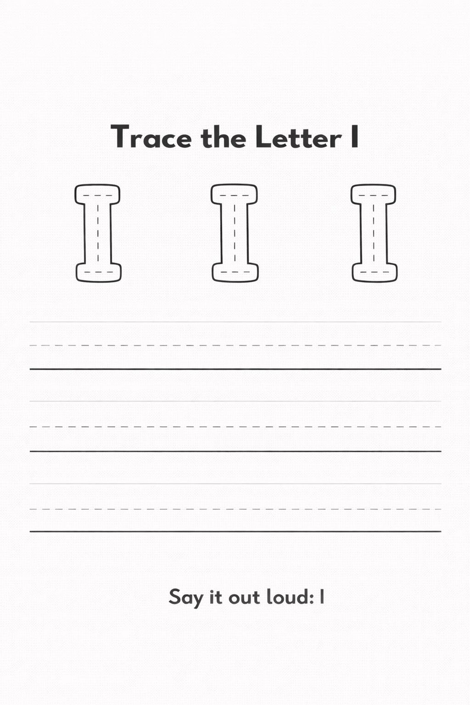 Alphabet Tracing Workbook - Etsy