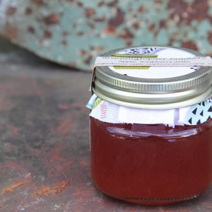 Apple Raspberry Jelly 8oz - Etsy