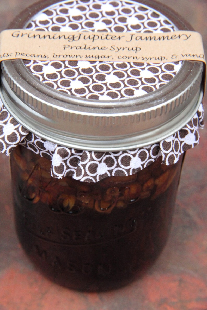 Homemade Praline Syrup 8oz - Etsy
