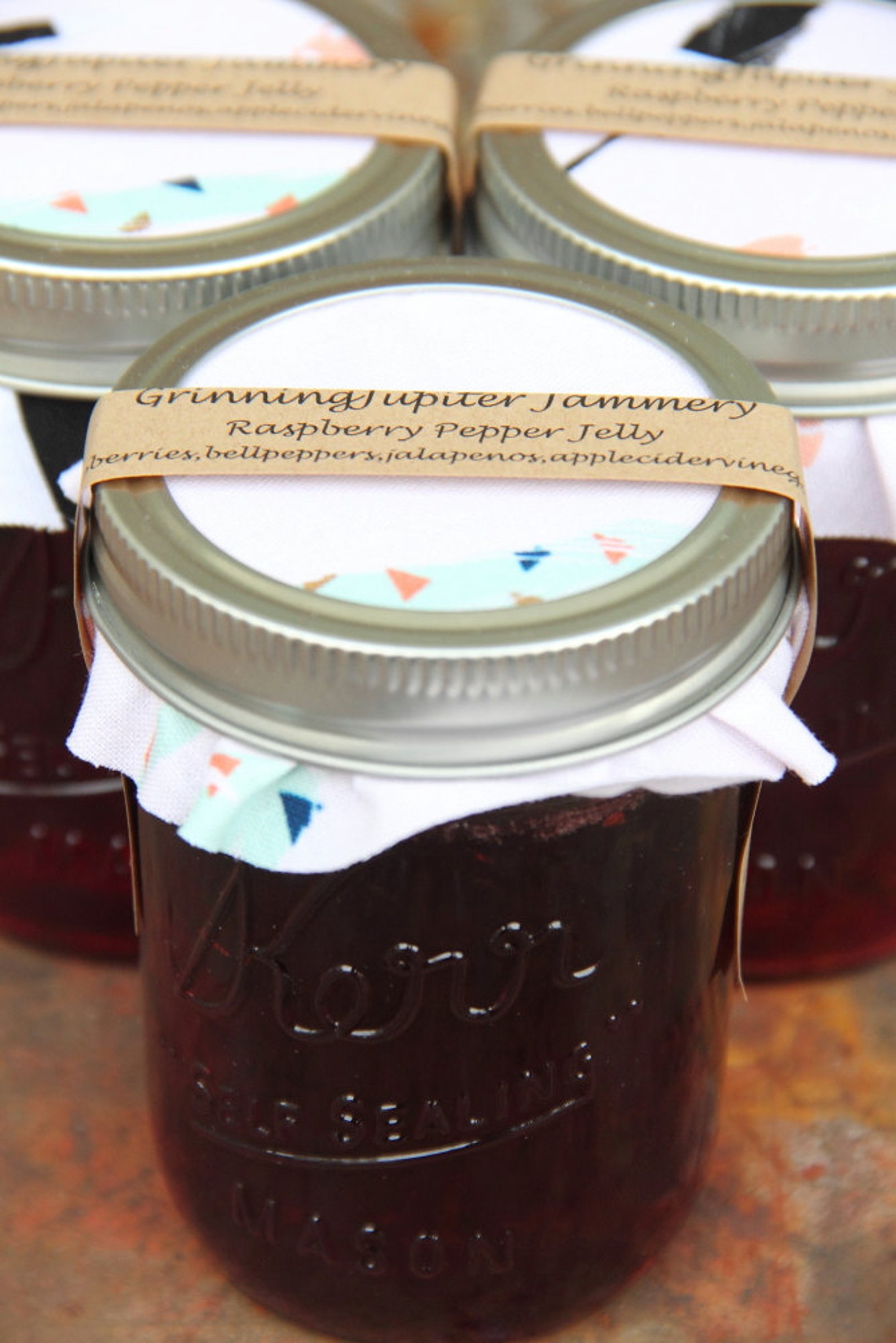 Homemade Raspberry Pepper Jelly 8oz Jar - Etsy