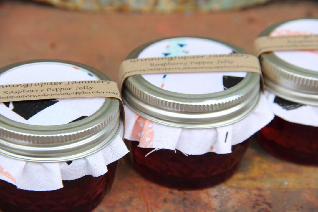Homemade Raspberry Pepper Jelly 4oz Jar - Etsy