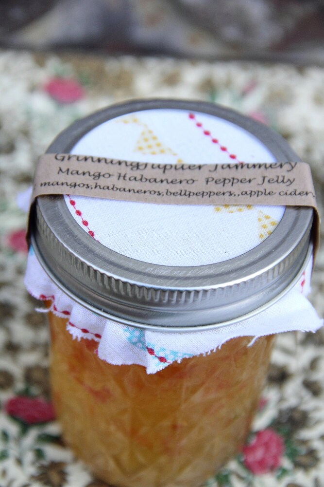 Mango Jam Label - Etsy