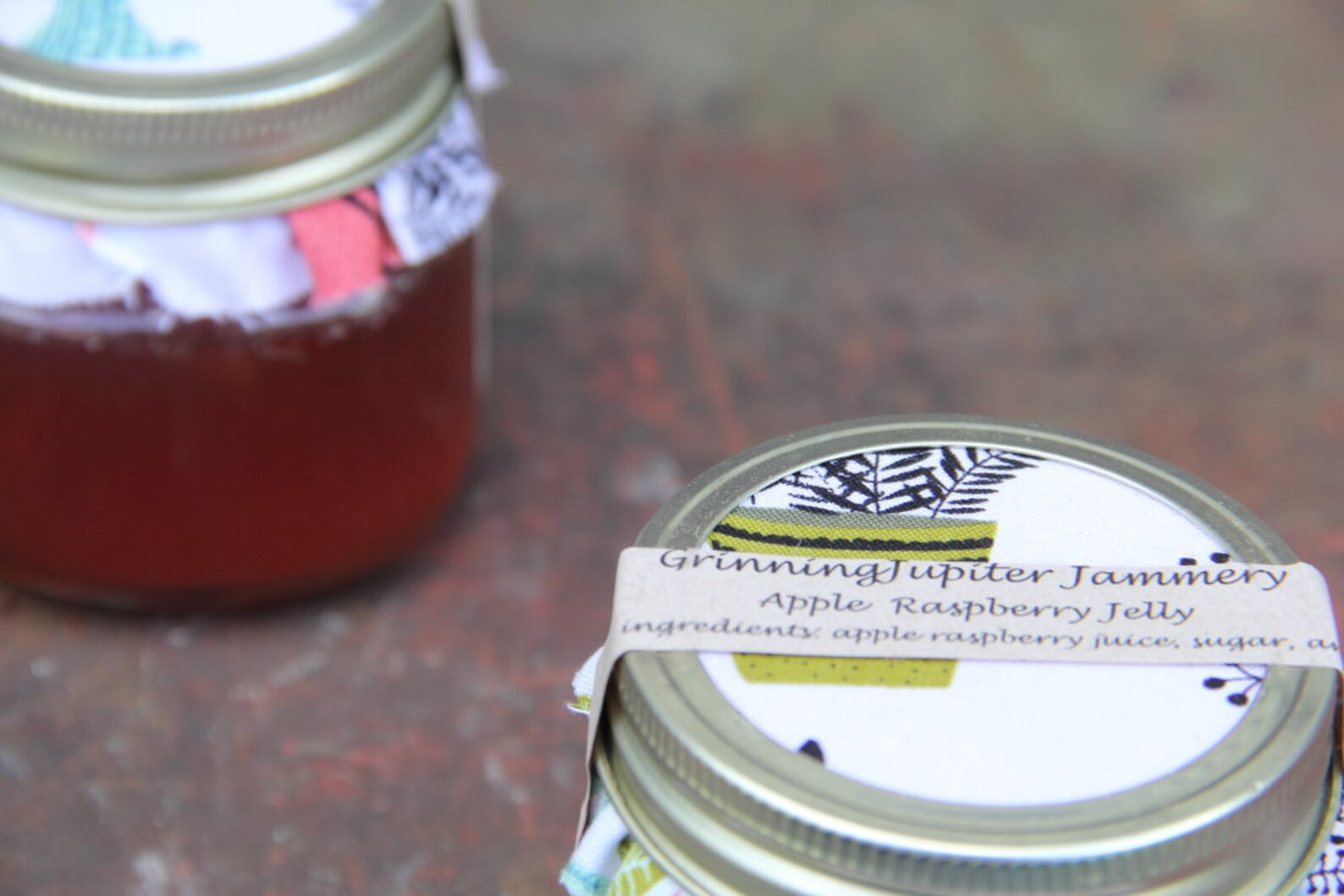 Apple Raspberry Jelly 8oz - Etsy