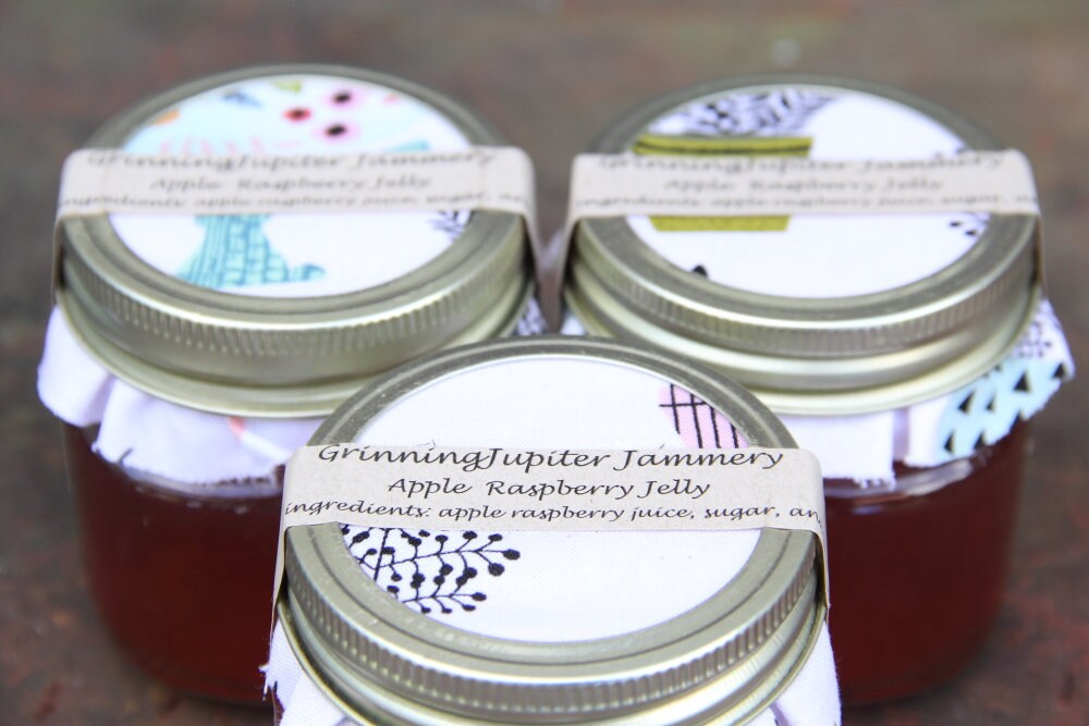 Apple Raspberry Jelly 8oz - Etsy