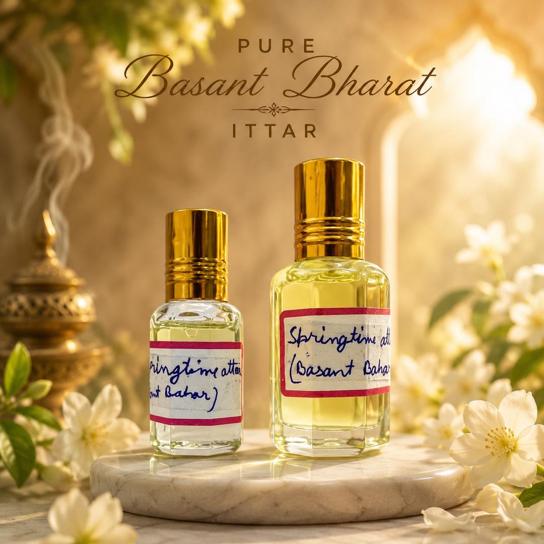 Basant Bahar Ittar | Natural Floral Attar, Alcohol-free Perfume Oil ...