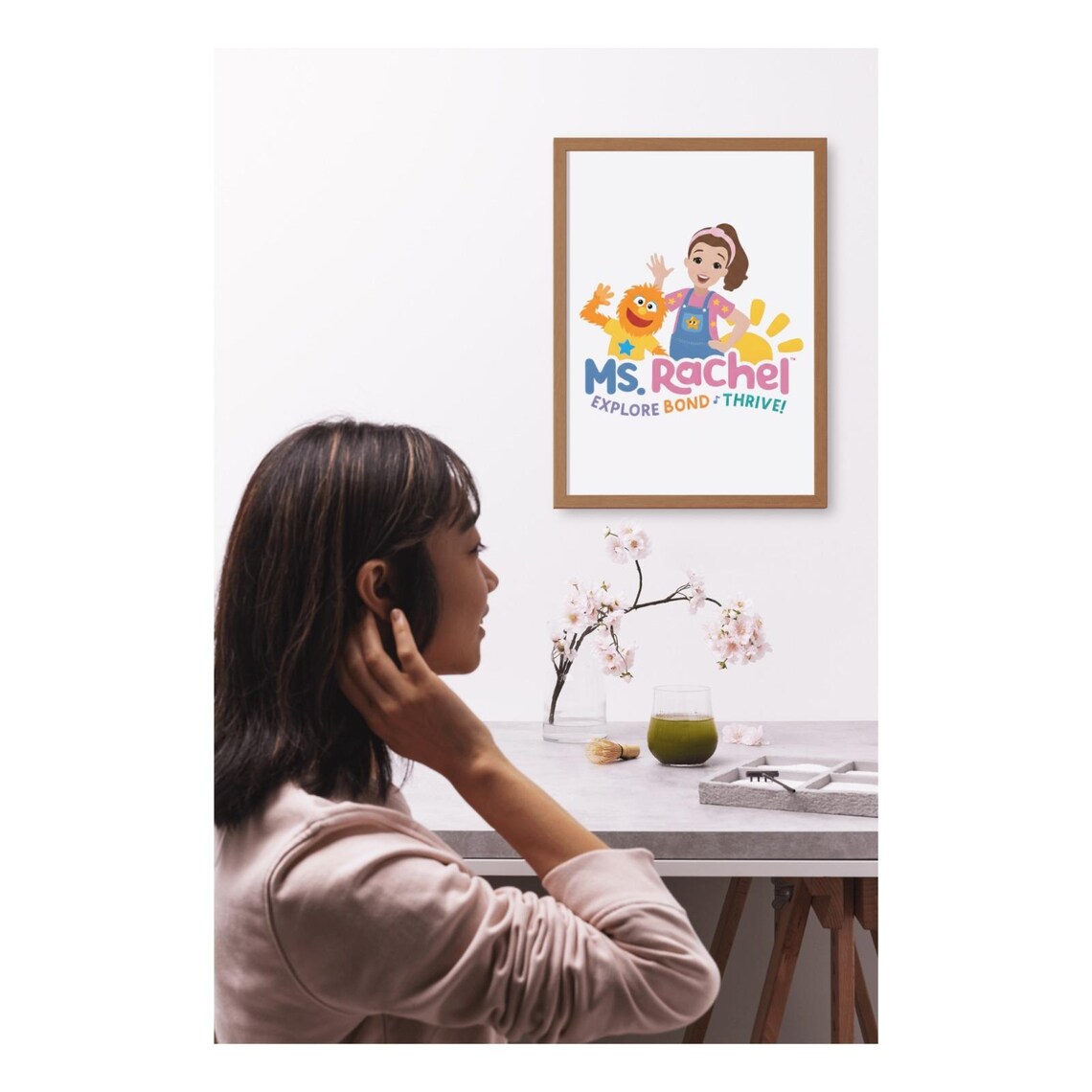 Ms Rachel Cartoon Illustration | Baby Toddler Printable (digital ...