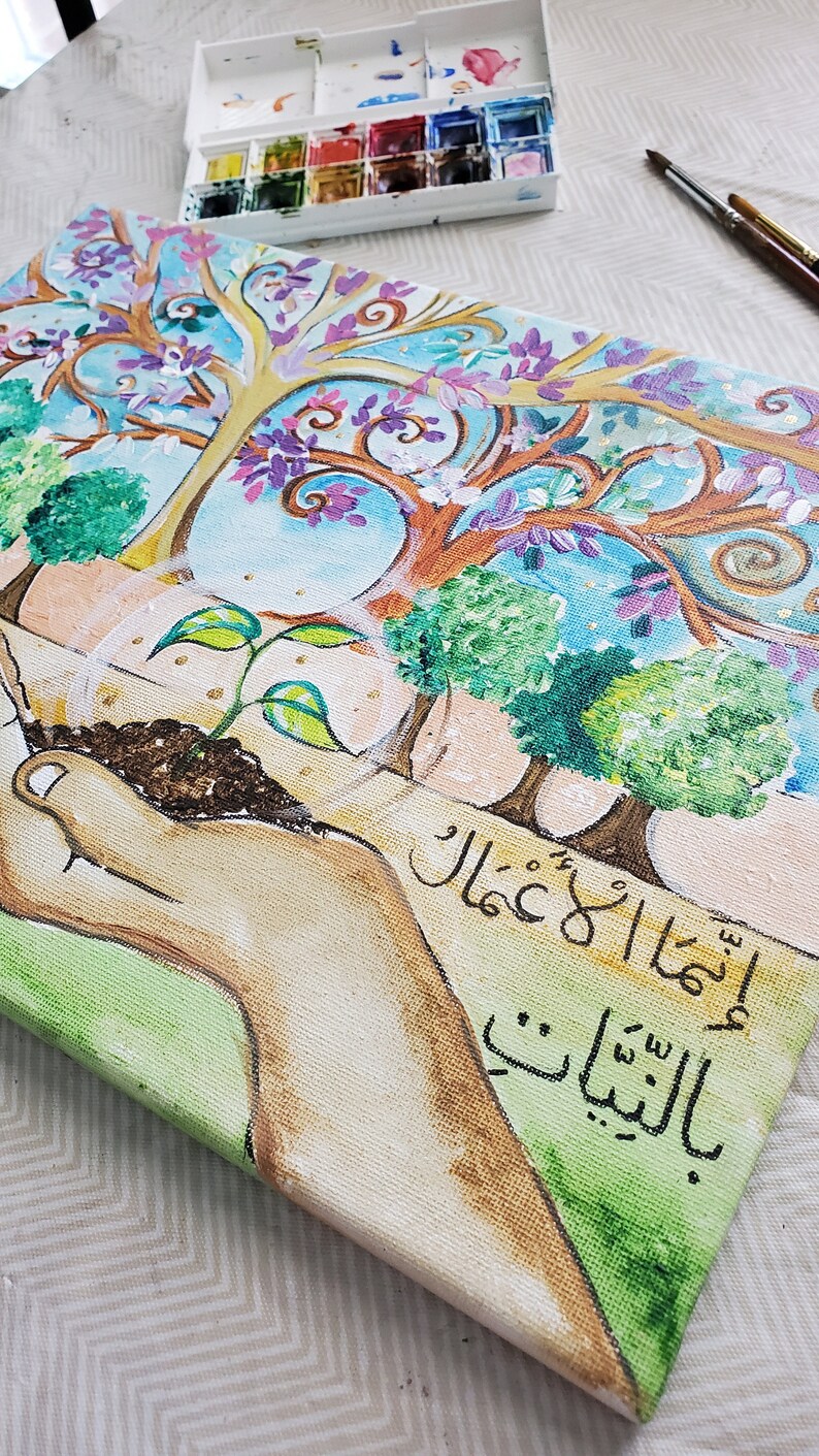 Islamic Art Printable, Painting, Tracing, Hadith, Reflection, Islamic ...