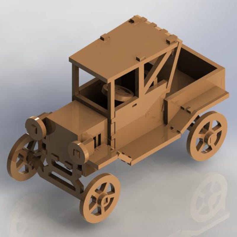 Wood Model T Car - Etsy