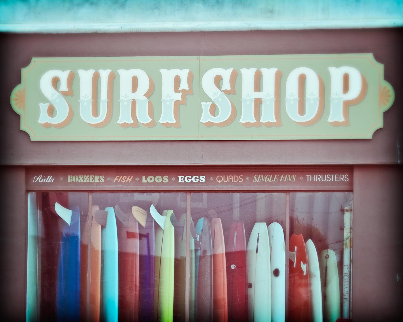 Vintage Surf Shop Photography Print: California Beach Decor Poster - Etsy