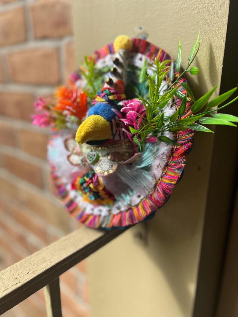 Plushie Taxidermy Magician Parrot - Etsy