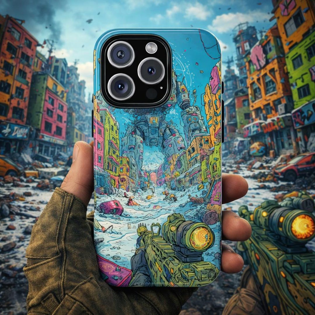 Original Artwork Phone Case | Hand-drawn Illustration - "astral Bone ...