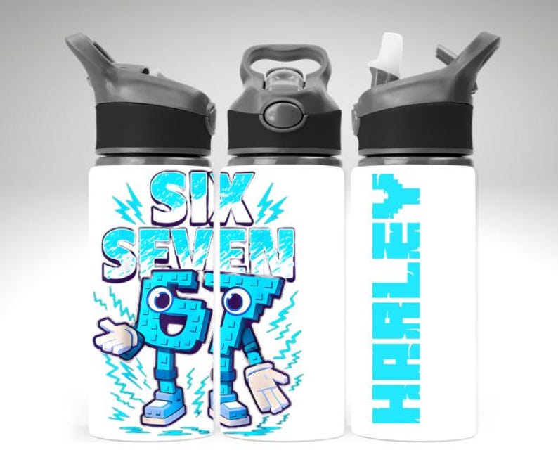 Personalised 67 Water Bottle 650ml - Etsy