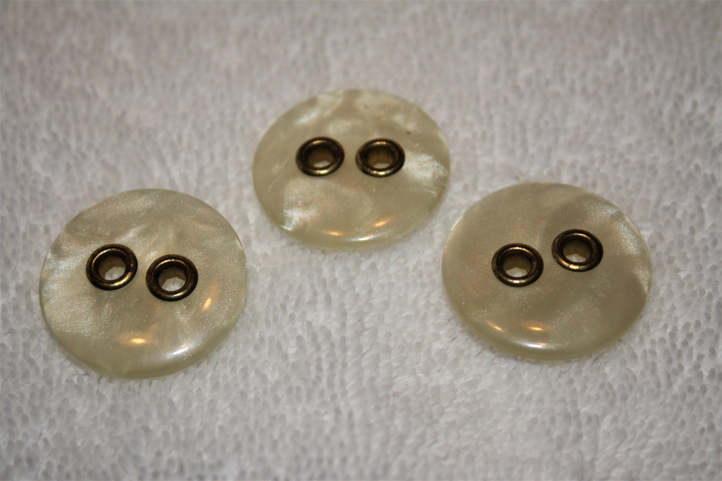 Mid Century Modern Buttons in a Set of 3 - a Little Over 1 Inch in Size ...