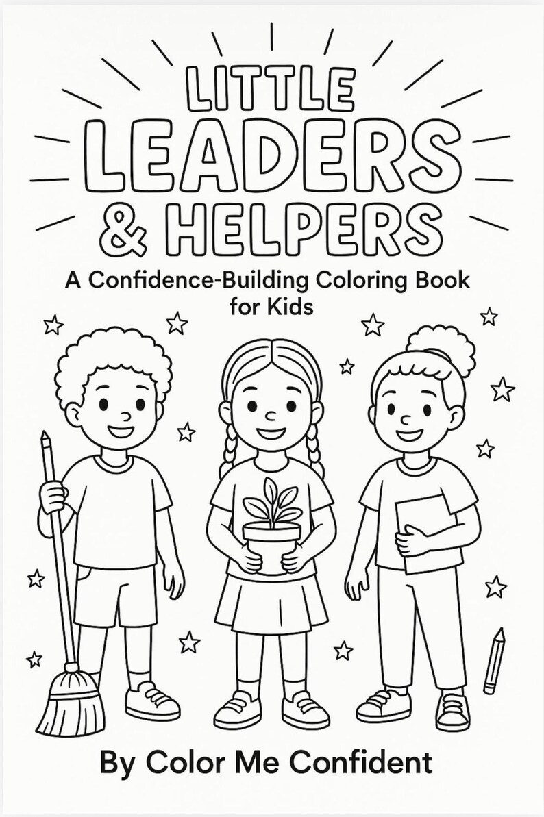 Chores Coloring Book for Kids Printable | Teamwork Makes Chores Fun ...