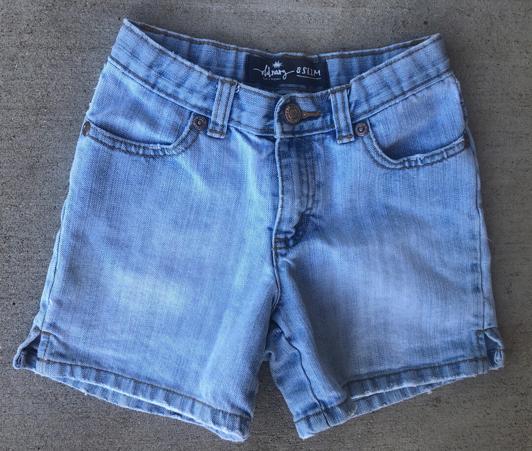 Vintage Shorts 90s Grunge Kids Clothes Girls Sz 8 Slim Old - Etsy