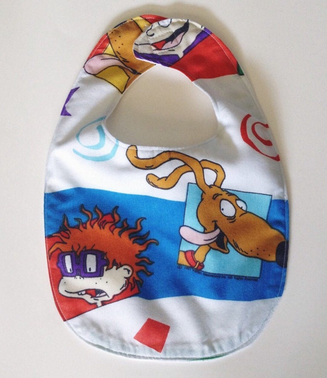 Rugrats Bib, Rug Rats Baby, Spike & Chuckie, 90s Cartoon, 1990s TV ...