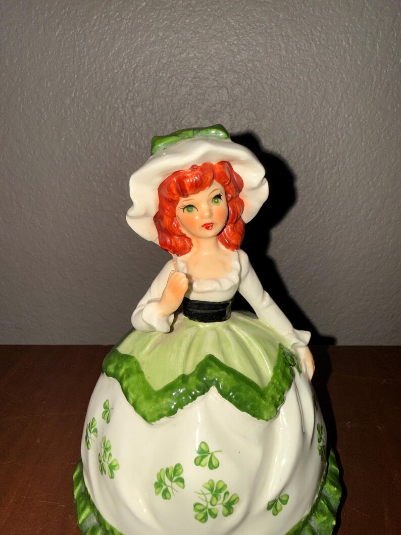 Vintage Chadwick Miller Irish Girl Muscal Figurine - Etsy