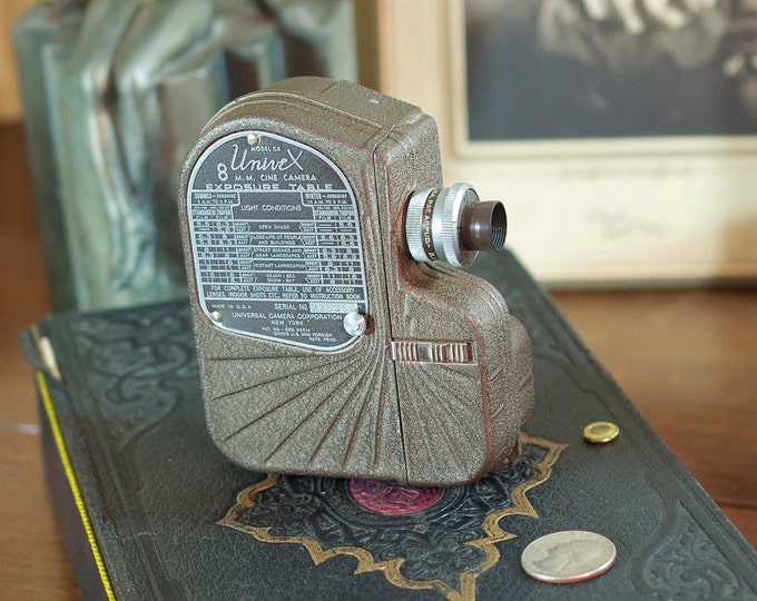 1939 Working UNIVEX CINE 8MM Movie Camera - 1939 World's Fair Model - Etsy