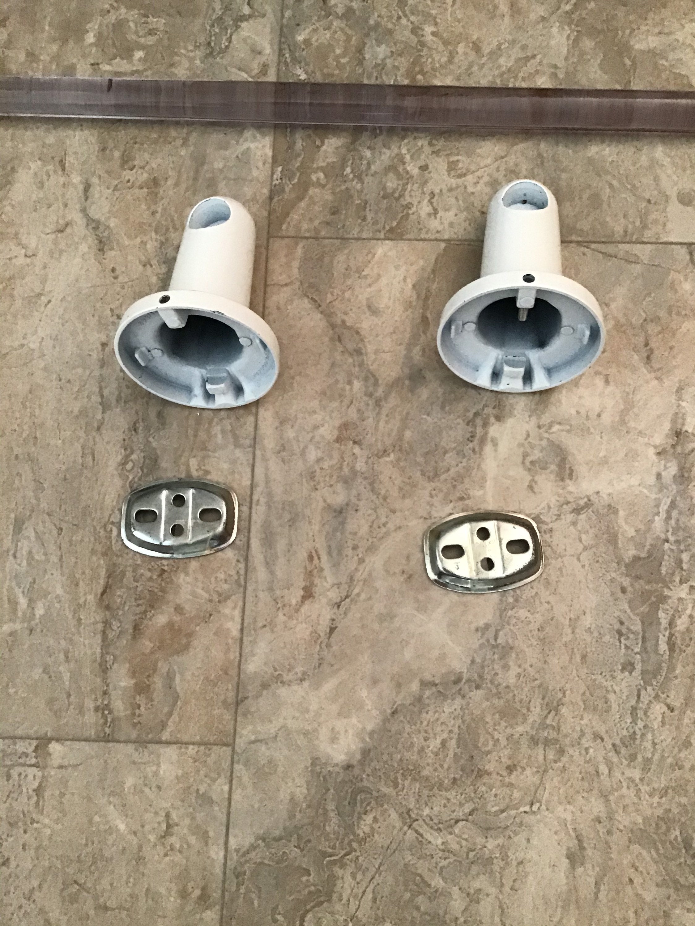 Vintage 18 Inch Glass Towel Rod - Etsy