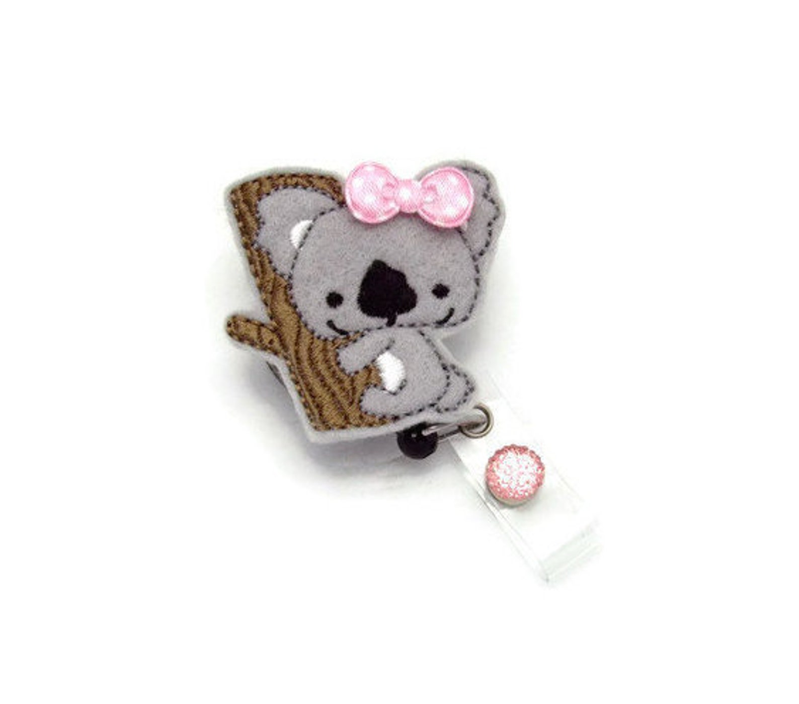 Koala Badge Reel - Koala ID Badge Reel - Badge Reel - Cute Badge Reel ...