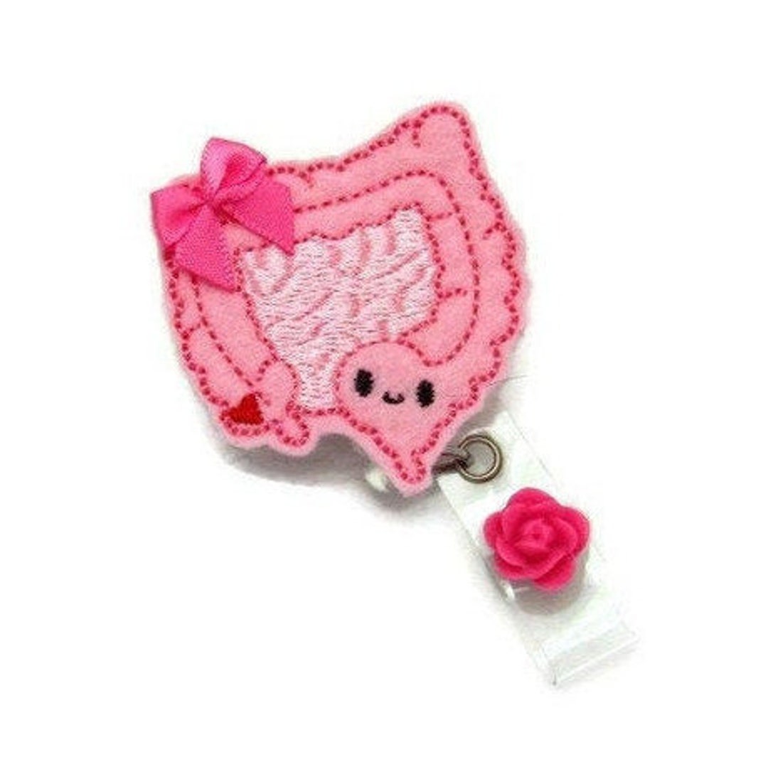 Intestine Badge Reel - Colorectal Badge Reel - Gastro Badge Reel ...